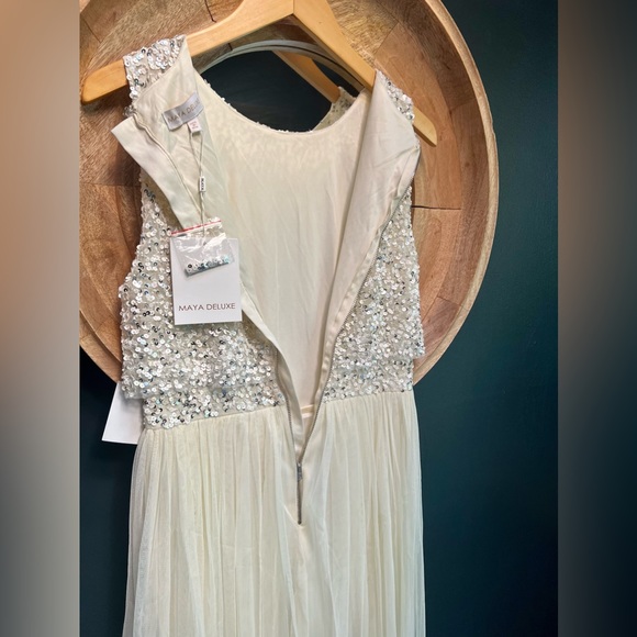 Maya Deluxe | Dresses | Maya Deluxe Sequin Gown Size Nwt | Poshmark